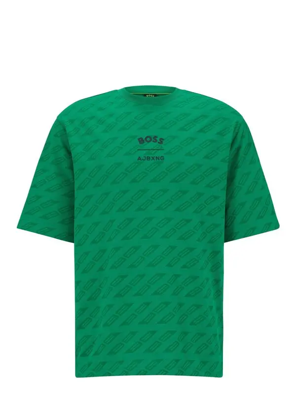 Hugo Boss Logo Crew-neck T-shirt - Green