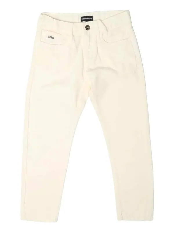 Emporio Armani J75 Slim-fit Jeans - White