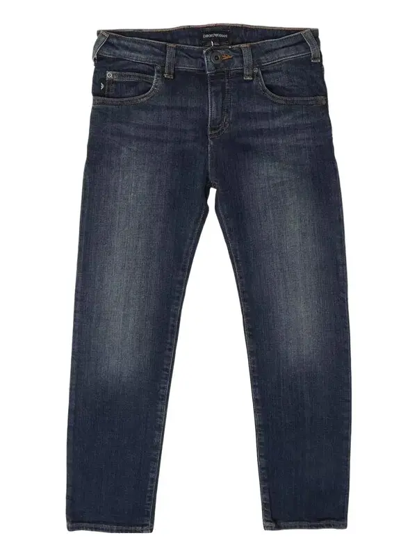 Emporio Armani J45 Regular-fit Jeans - Black