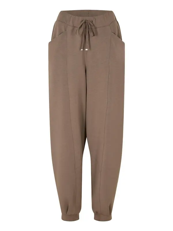 Hugo Boss Drawstring Casual Pants - Brown