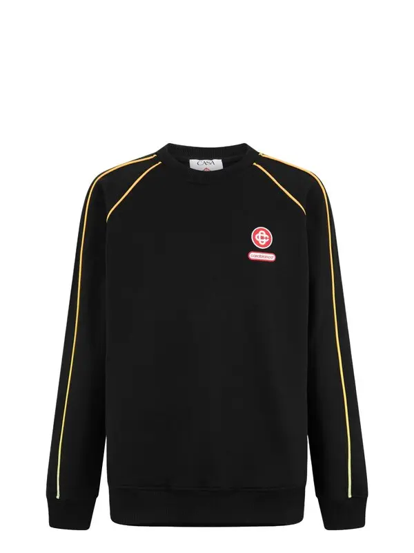 Casablanca Logo Patch Sweatshirt - Black