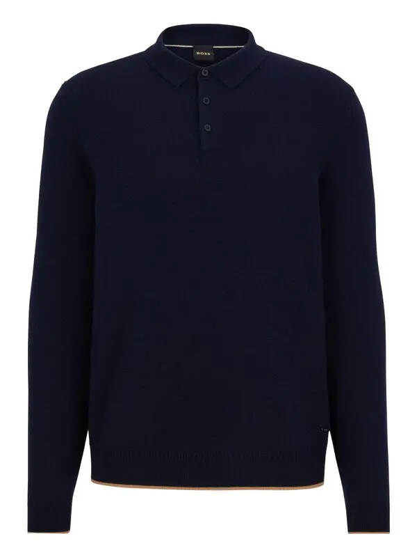 Hugo Boss Knit Polo Sweater - No