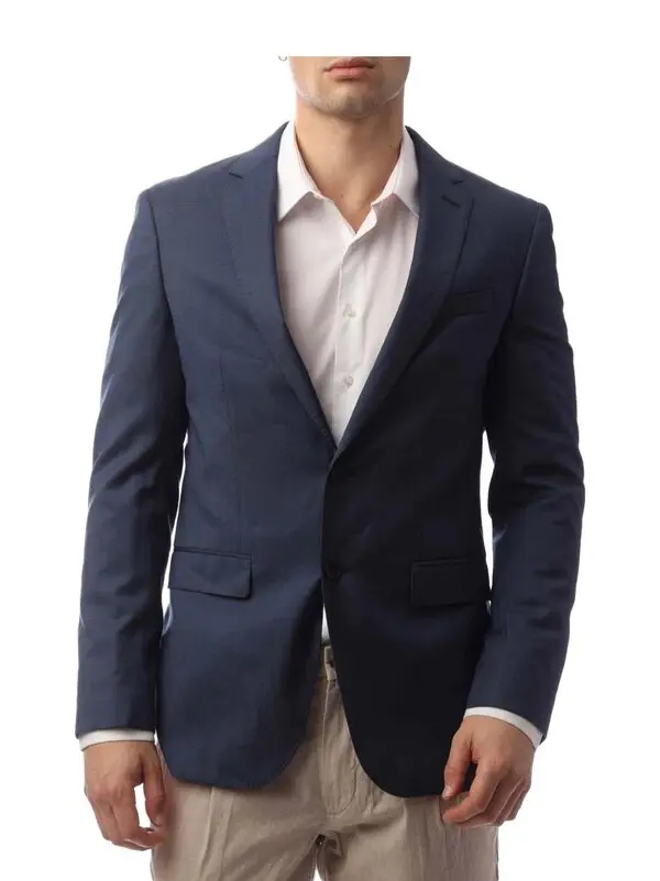 Hugo Boss Single-breasted Blazer - Black