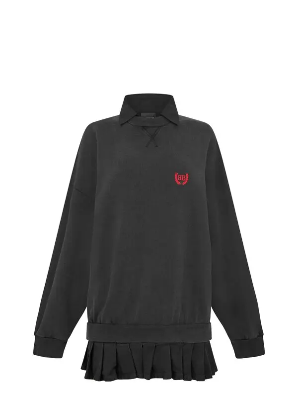 Balenciaga Hybrid Mini Dress - Black