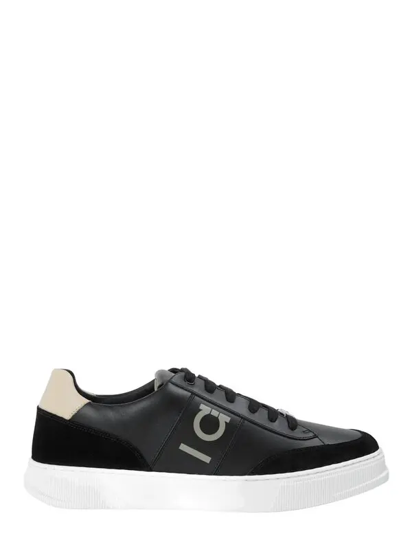 FERRAGAMO Alaska Low-top Trainers - Black