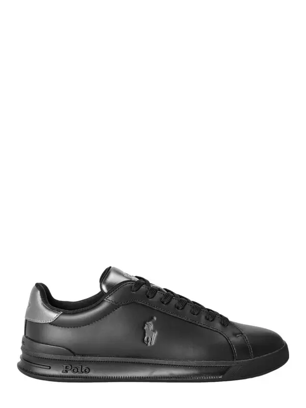 Polo Ralph Lauren Heritage Court Low-top Trainers - Black