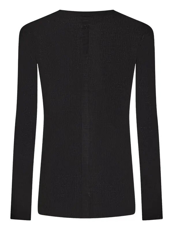 Rick Owens Long-sleeve Top - Black