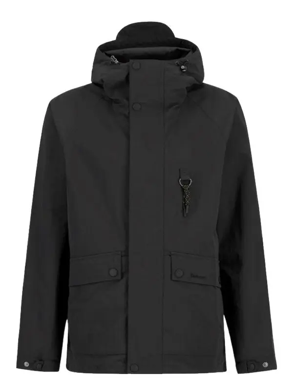 Barbour Hooded Casual Jacket - Black