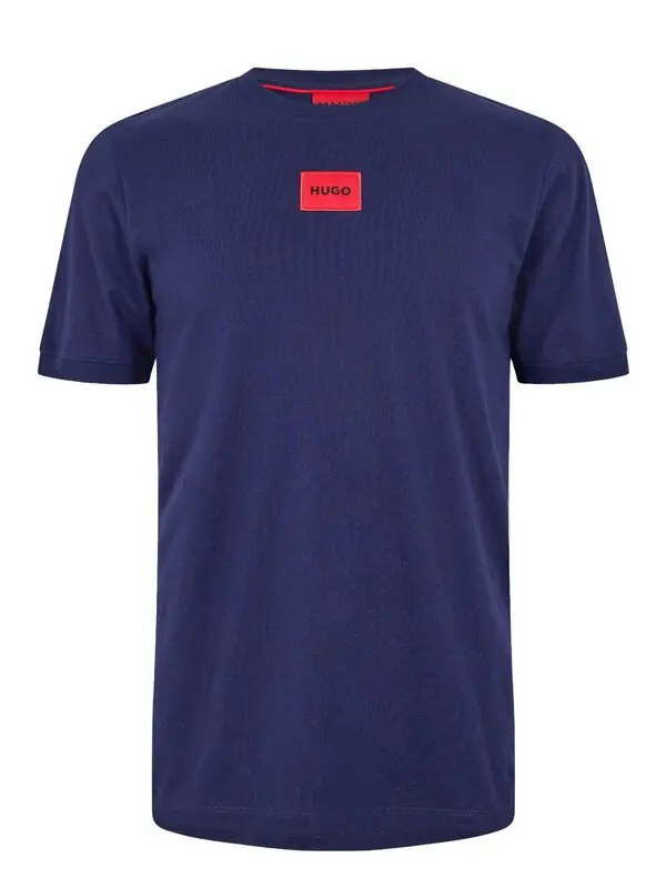 Hugo Boss Logo Crew-neck T-shirt - Blue