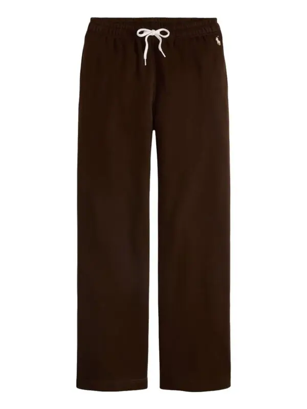 Polo Ralph Lauren Wide Leg Fleece Joggers - Brown
