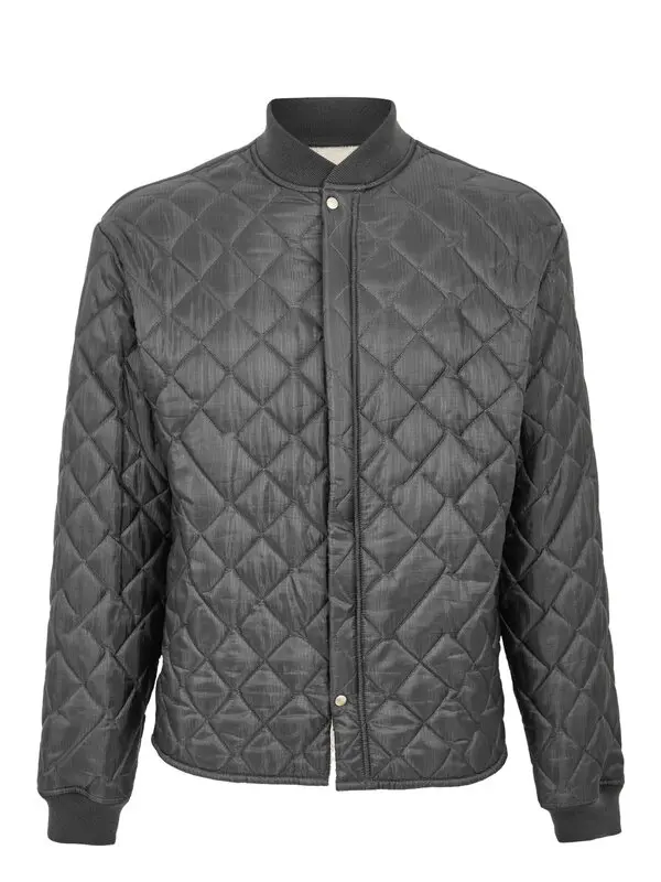 MAISON MARGIELA Quilted Reversible Bomber Jacket - Black