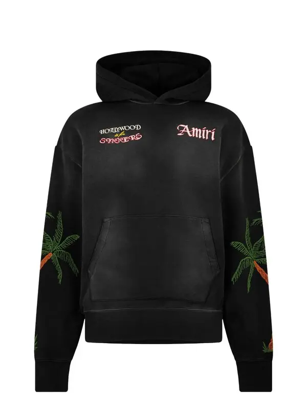 Amiri Over-the-head Hoodie - Black