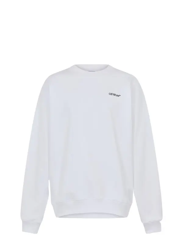 Off-White Crew Neck Sweatshirt - White