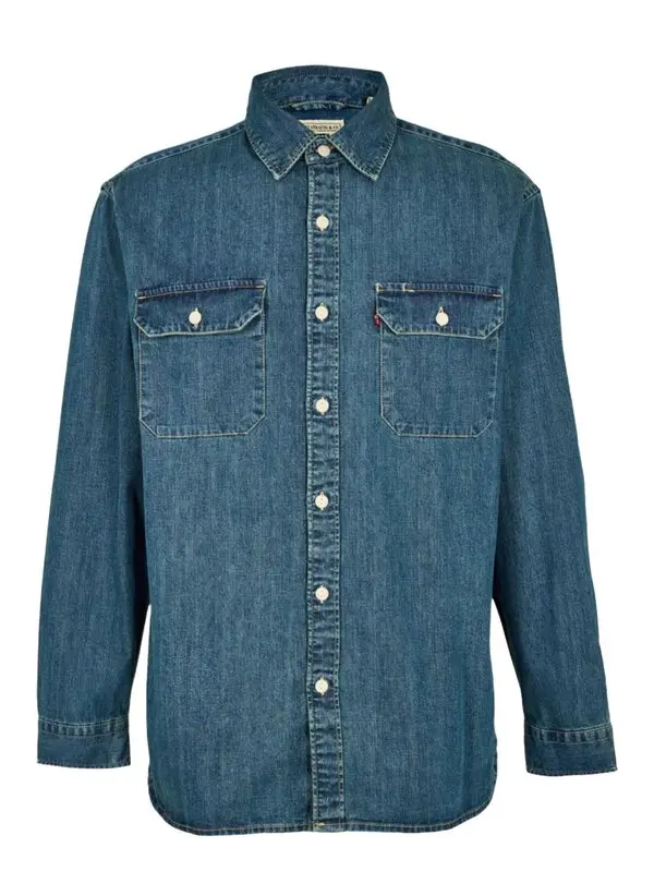 LEVI'S Jackson Worker Long-sleeve Denim Shirt - Blue