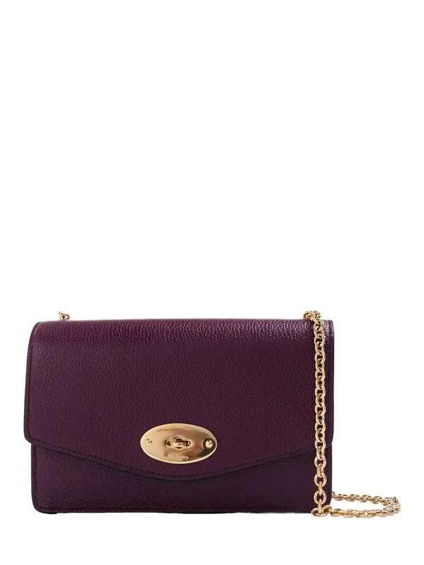 Mulberry Small Crossbody Bag With Turn Lock - Red