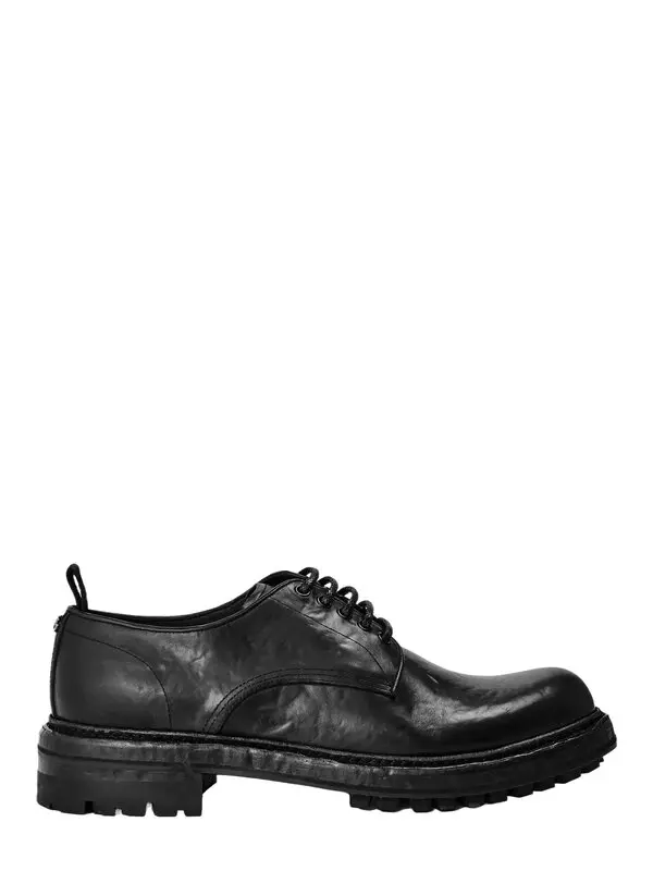 Dolce & Gabbana Derby Lace-up Shoes - Black