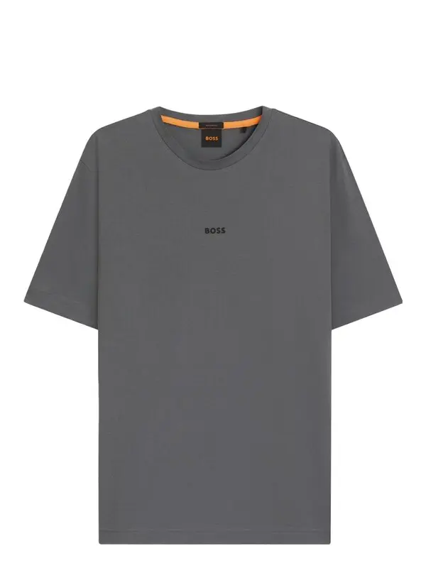 Hugo Boss Logo Crew-neck T-shirt - Black