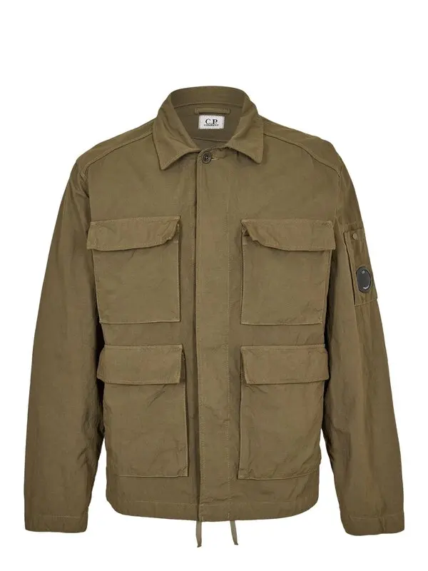 C.P. COMPANY Solid Casual Jacket - Green