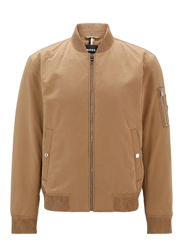Hugo Boss Bomber Jacket - Brown