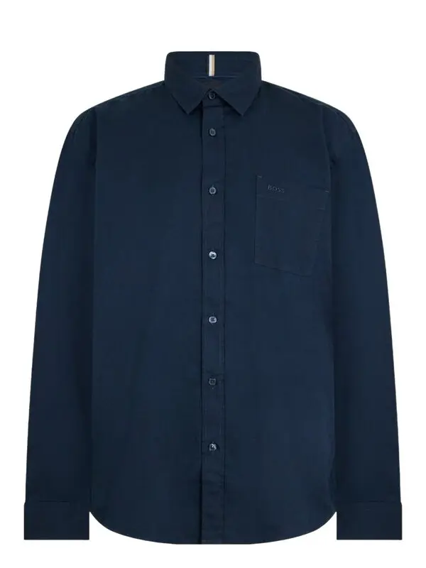 Hugo Boss Oxford Shirt - Black
