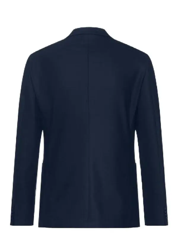 Hugo Boss Navy Blue Tailored Blazer - Black