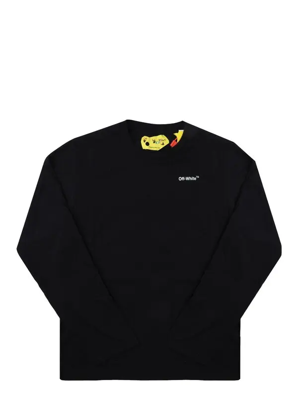 Off-White Long Sleeve T-shirt - Black