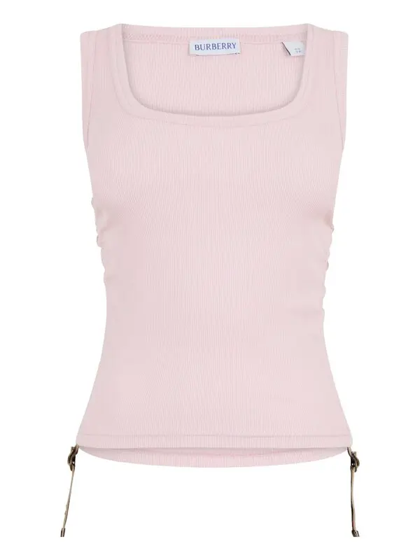 Burberry Ruched Buckle Tank Top - No