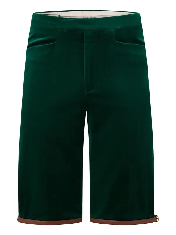 Gucci Slim-fit Solid-color Shorts - Black