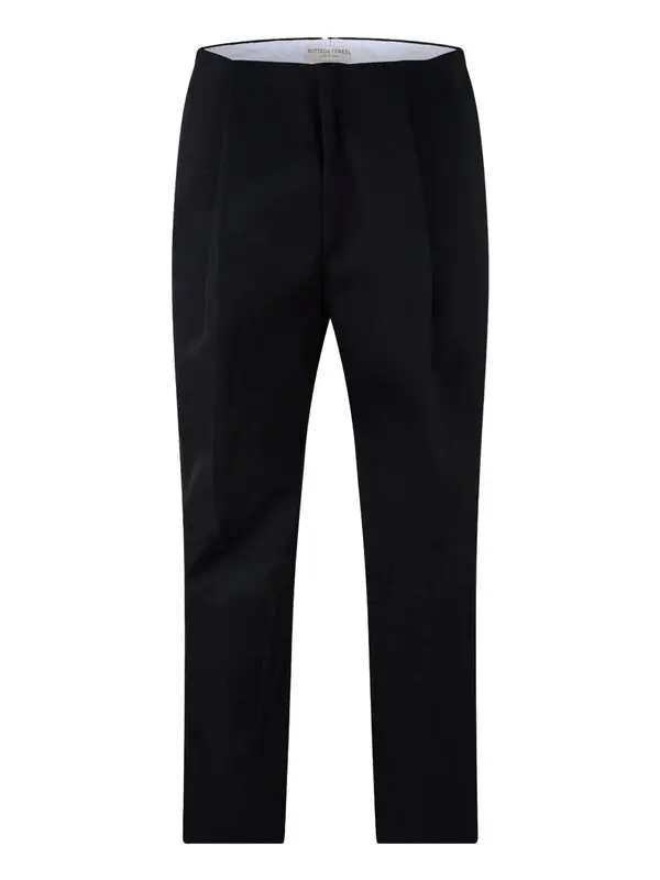 Bottega Veneta Straight Leg Trousers - Black