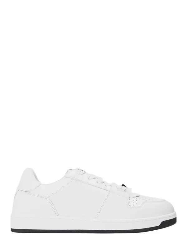 Versace Logo Low Top Sneakers - Blue