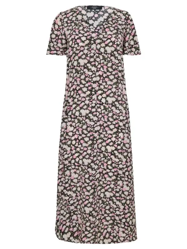 Max Mara Floral Print Dress - Multicolor