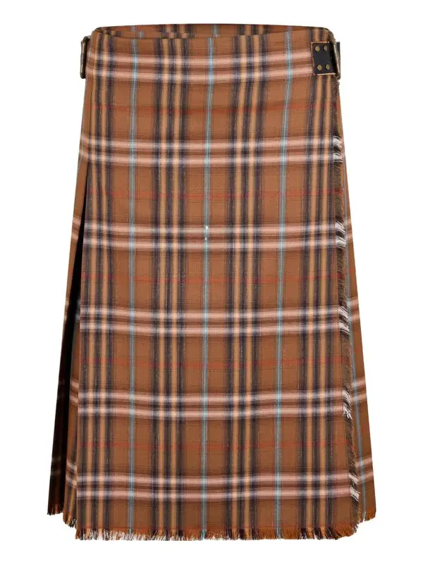 Burberry Elegant Skirt - Brown