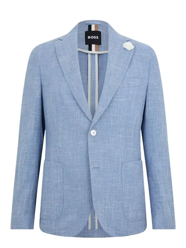 Hugo Boss Hbb C Hanry Suit Jacket - Blue