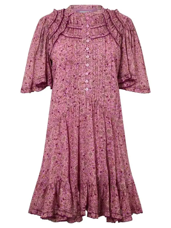 Isabel Marant Étoile Celyana Mini Dress - Pink