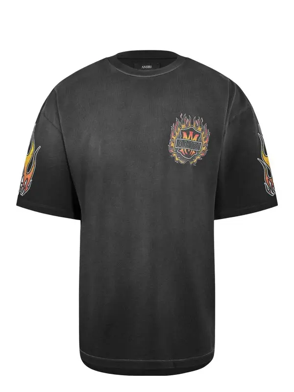 Amiri Printed T-shirt - Black