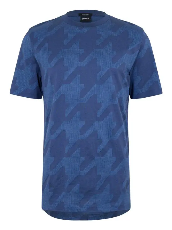 Hugo Boss Logo Crew-neck T-shirt - Blue