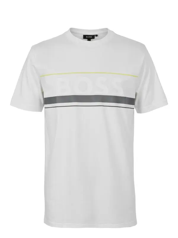Hugo Boss Logo Crew-neck T-shirt - White