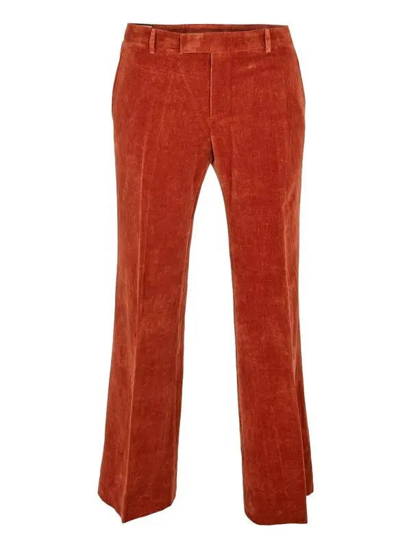 Gucci Straight-leg Casual Pants - Red
