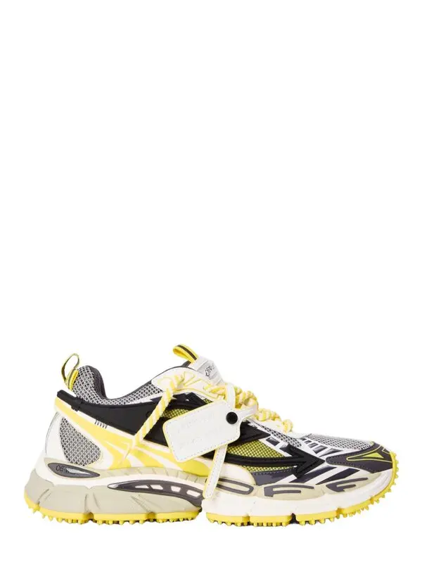 Off-White Be Right Back" Retro-inspired Sneakers - Blue
