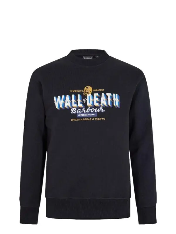 Barbour Long-sleeved Sweatshirt - Black