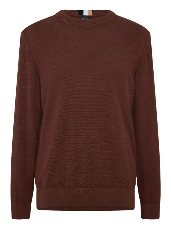 Hugo Boss Knitted Jumper - Red