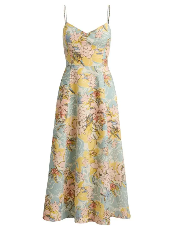 Ralph Lauren Simple Printed Dress - Nude