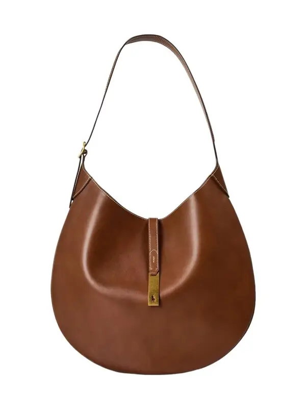 Polo Ralph Lauren Logo Shoulder Bag - Brown