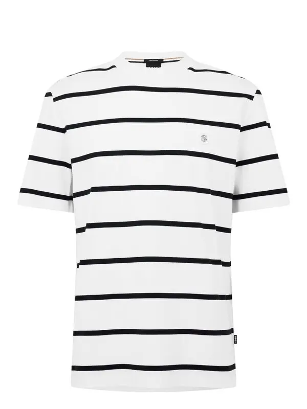 Hugo Boss Logo Crew-neck T-shirt - White