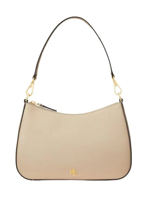 Ralph Lauren Logo Shoulder Bag - Nude