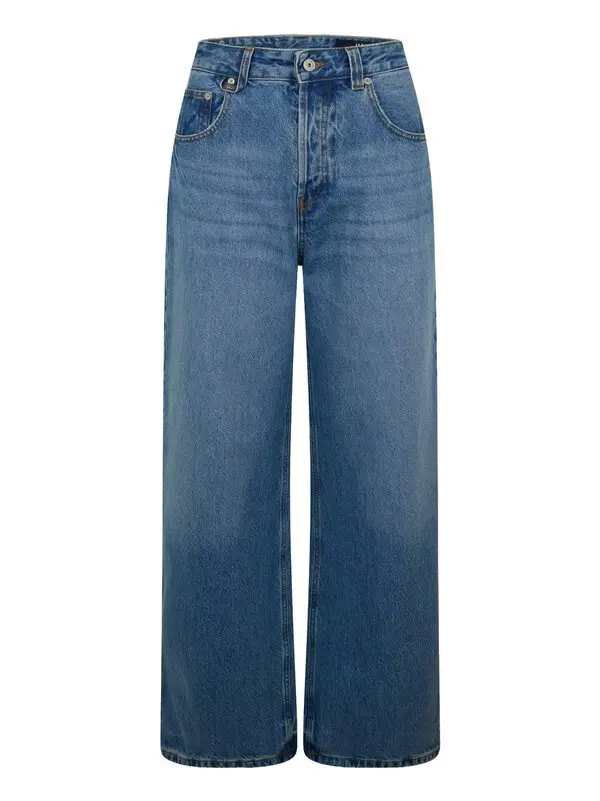 Jacquemus Mid-rise Straight-leg Jeans - Blue