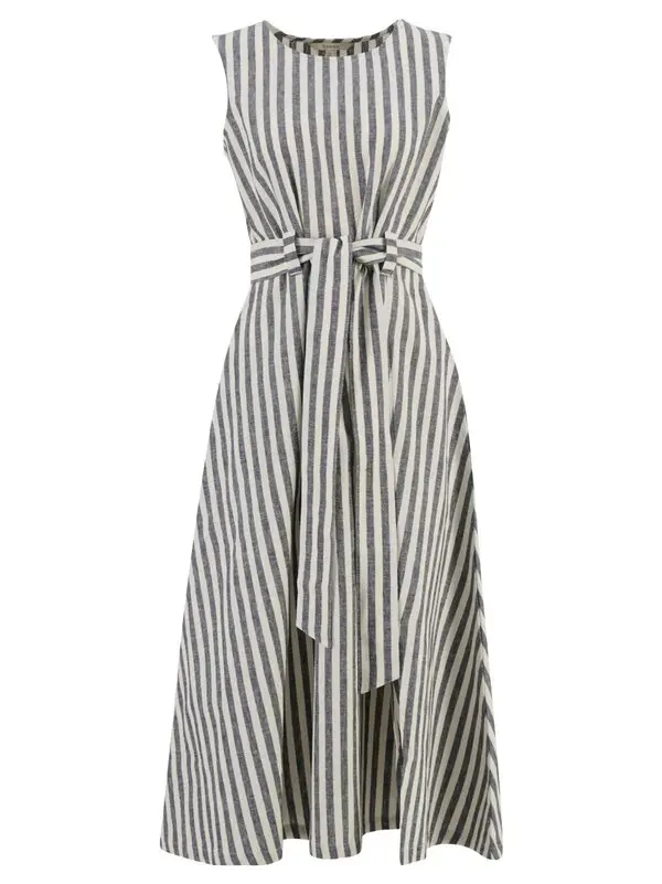 Barbour Midi Dress - Gray