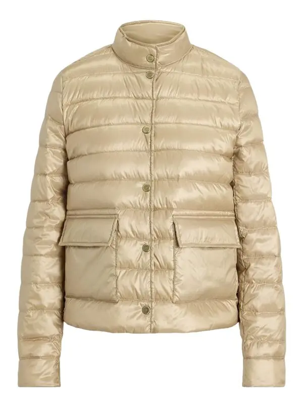 Ralph Lauren Stand-up Collar Down Jacket - Nude