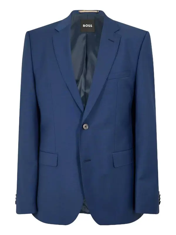 Hugo Boss H-jasper Luxury Suit Jacket - Blue