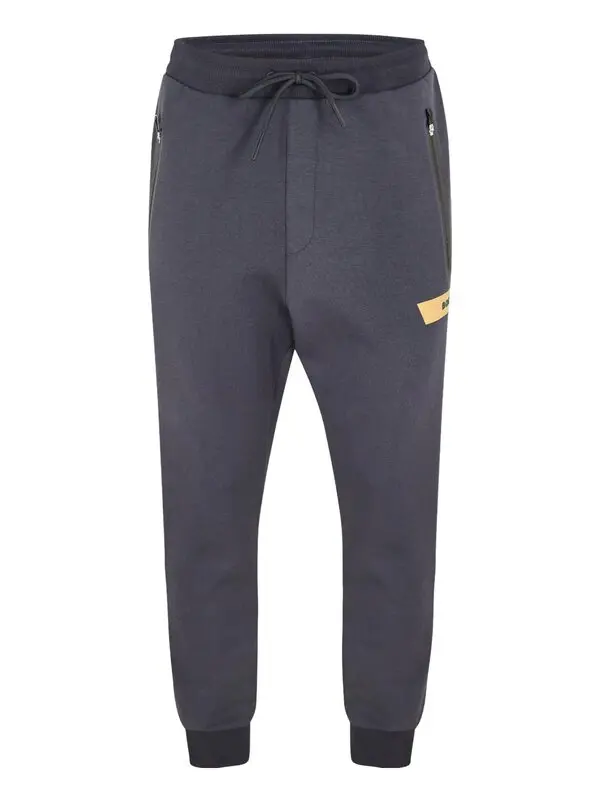 Hugo Boss Closed Hem Woven Tracksuit Joggers - Black